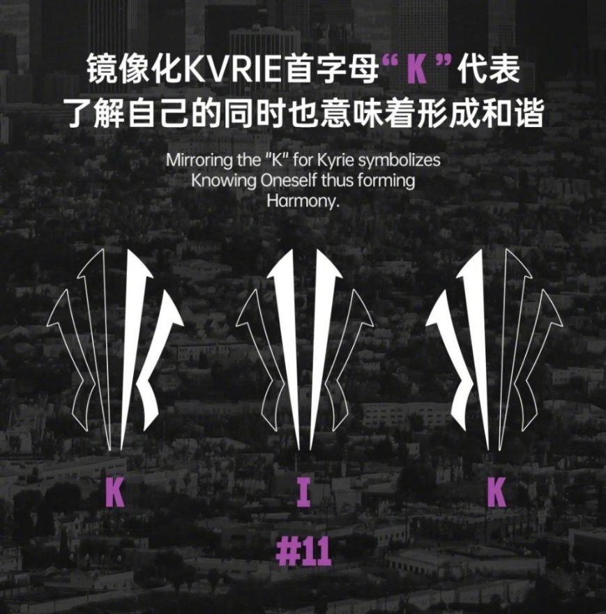新聞分享 / Kyrie Irving 全新 Logo 揭曉！安踏「歐文之盾」 連結多個寓意 - KENLU.net